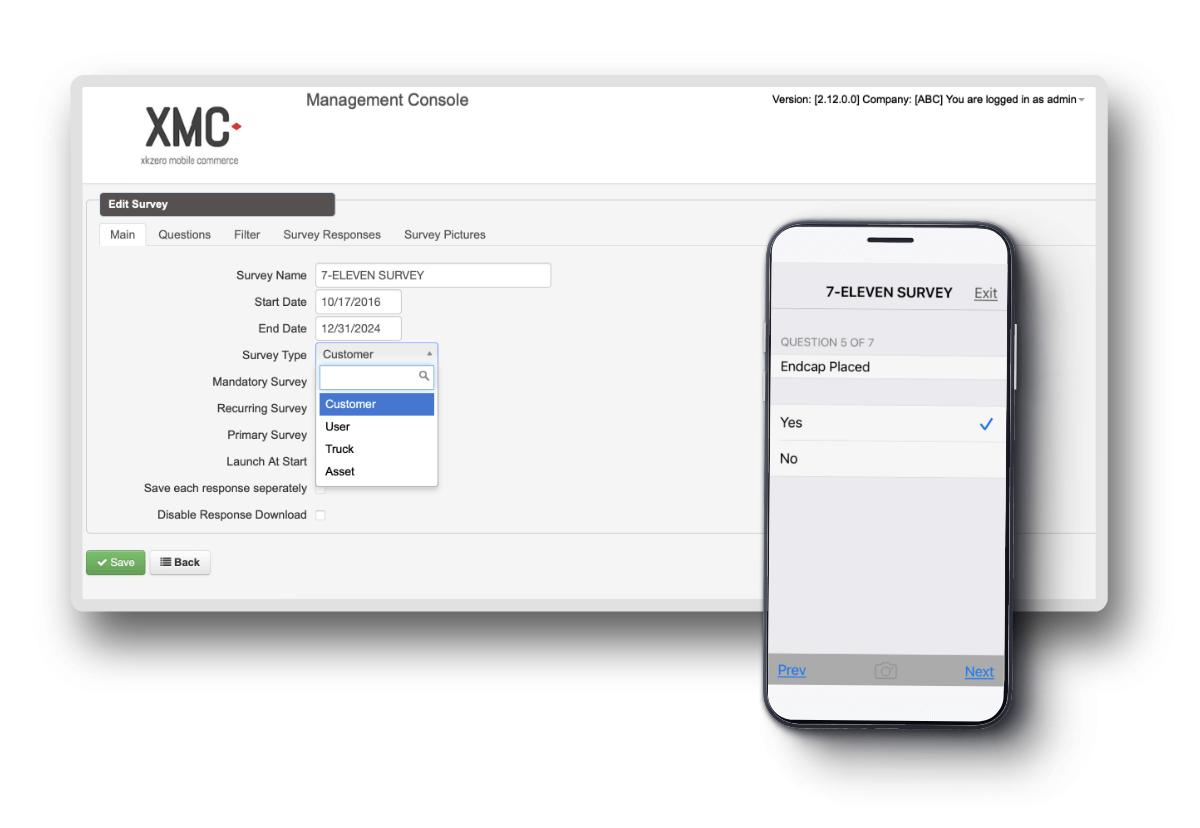 Management Console - XMC